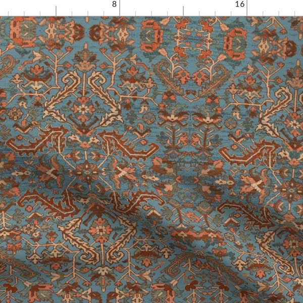 Blue Persian Rug - Etsy