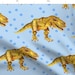 T Rex Fabric - T Rex Attack!! by Taraput - Baby Dino Nursery Decor ...