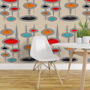 Space Age Wallpaper Atomic Era Space Age by Hot4tees Bgyahoo Com Custom ...