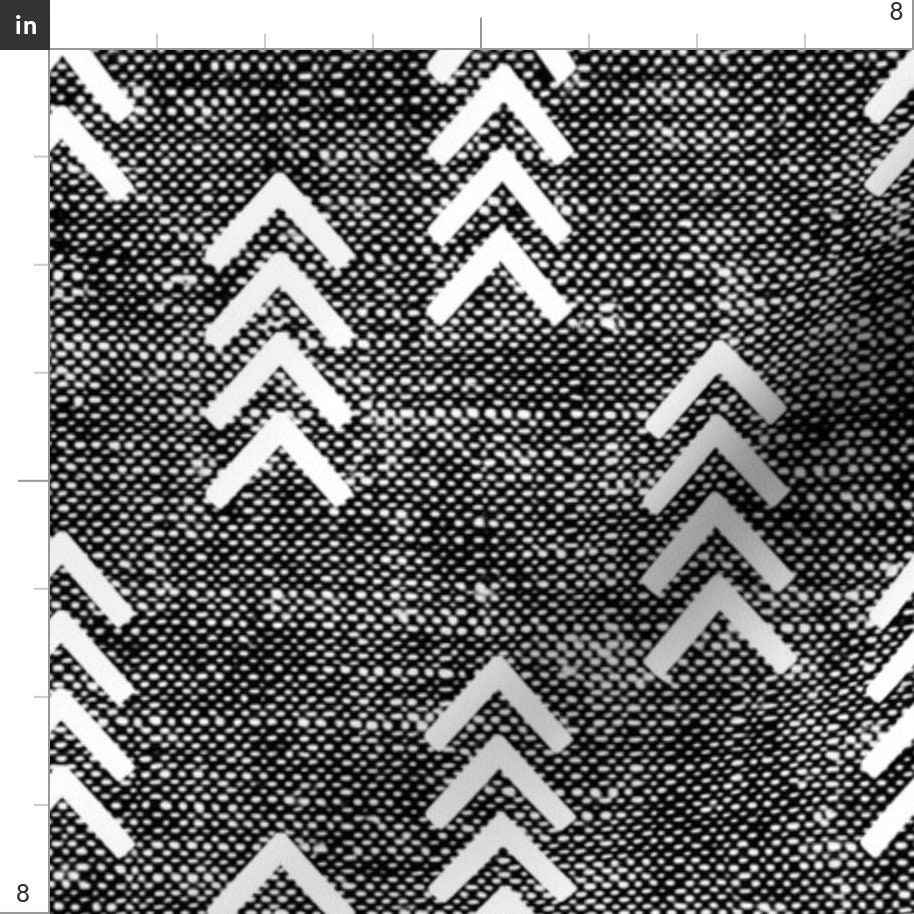 Black Arrow Minimalistic Fabric Arrow Stripes Grey by | Etsy