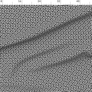 Greek Key Fabric 2 Greek Key Pattern Black and White Collection by ...