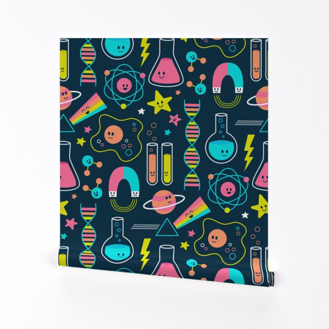 Neon Science Wallpaper Super Cute Science by Robyriker Kids Teacher ...
