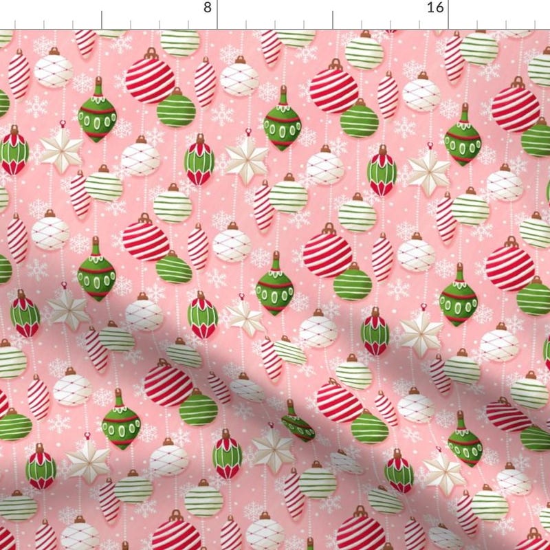 Pink Vintage Fabric - Etsy