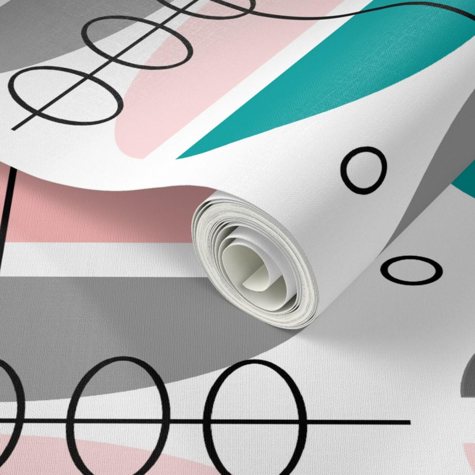 Atomic Wallpaper - Mid-century Modern by Hot4tees Bg@yahoo Com - Atomic ...