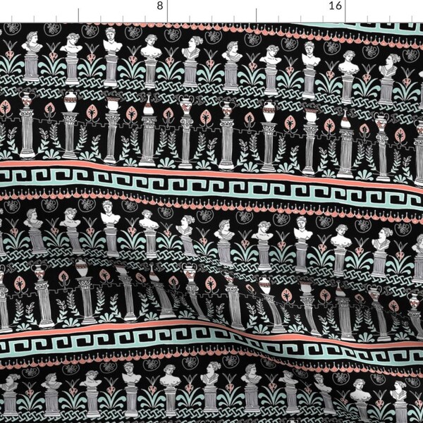 Greek Key Fabric - Etsy