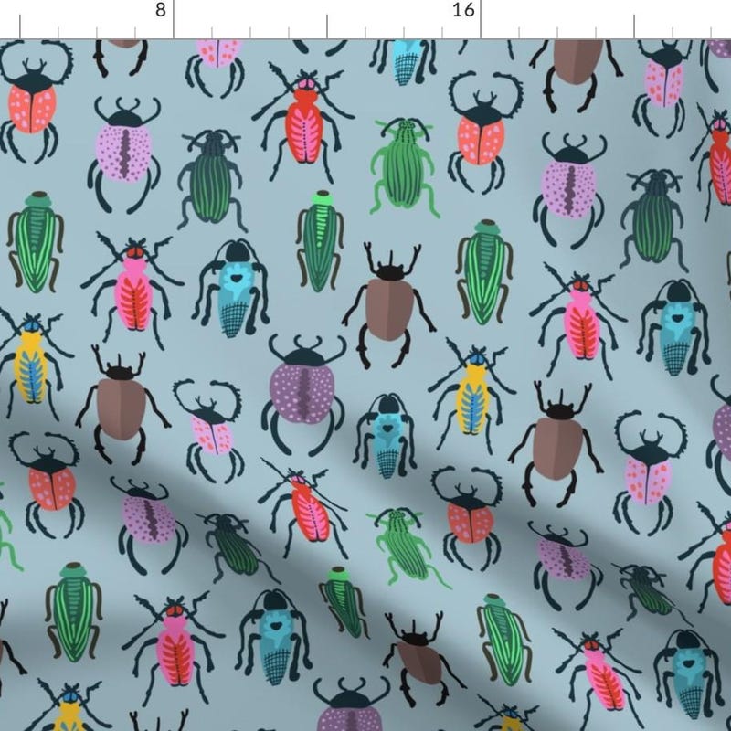 Insect Fabric - Etsy