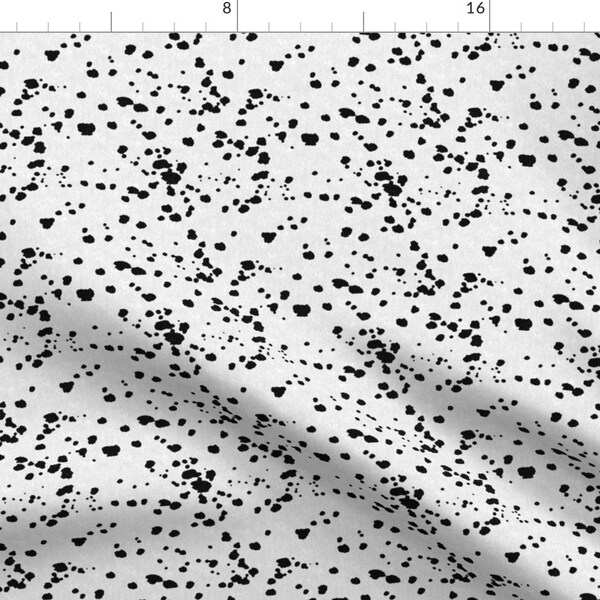 Dalmation Fur Fabric - Etsy