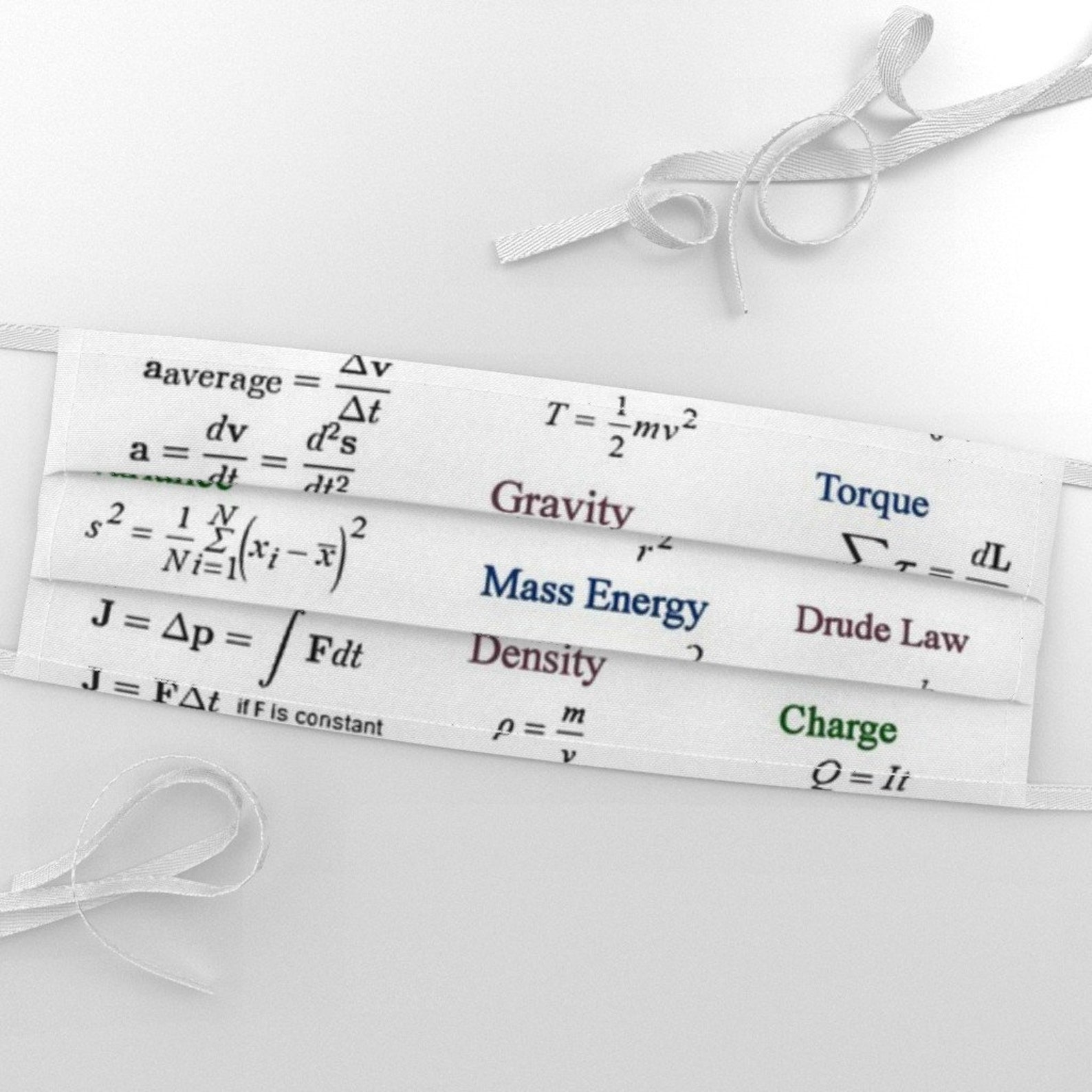 Physics Fabric Physics Formulas by Jabiroo Physics - Etsy Australia