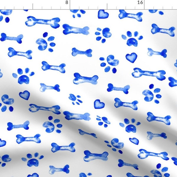 Watercolor Dog Bone - Etsy