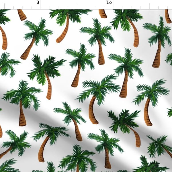 Palm Tree Fabric - Etsy