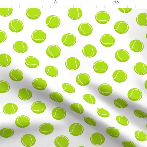 Tennis Racket Fabric by the Yard Sports Fabric Tennis - Etsy