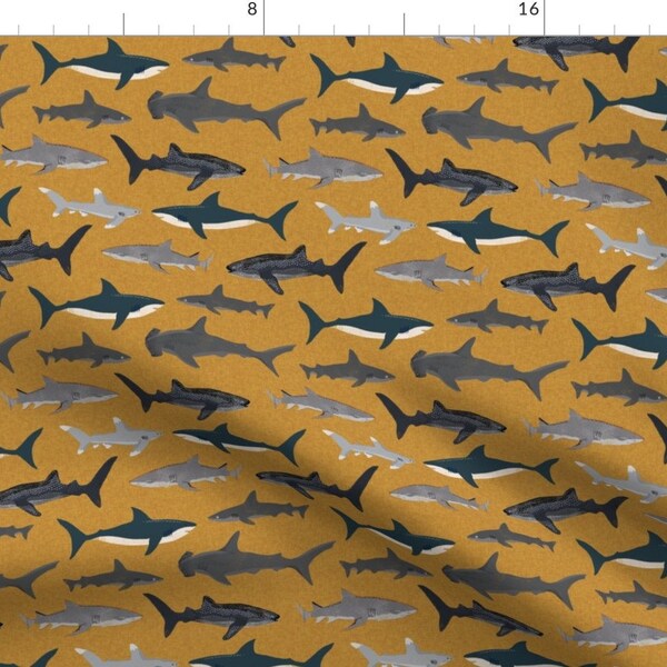 Nautical Shark - Etsy