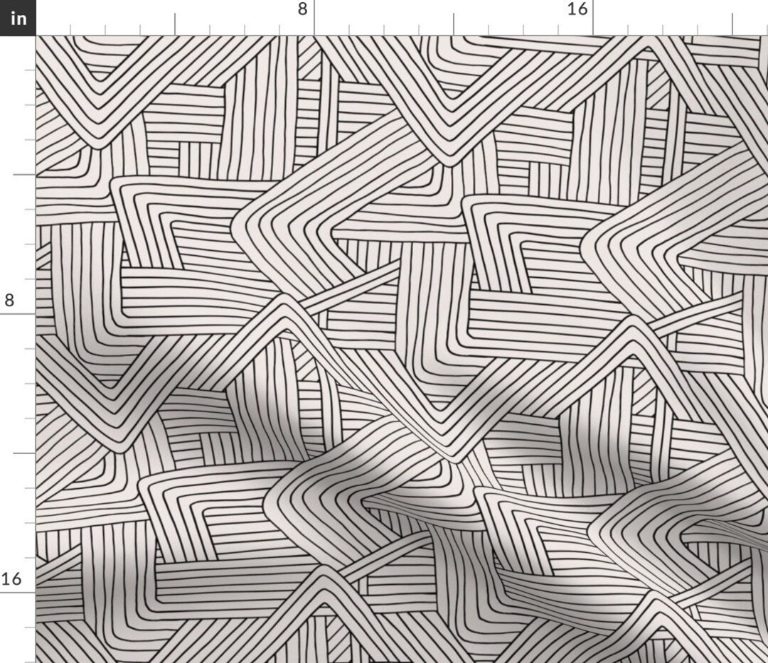 Stripes Fabric Little Maze Stripes by Littlesmilemakers - Etsy
