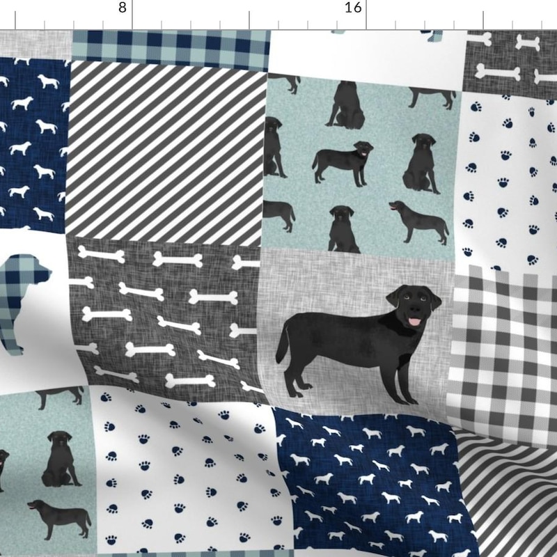 Lab Quilt Panel - Etsy