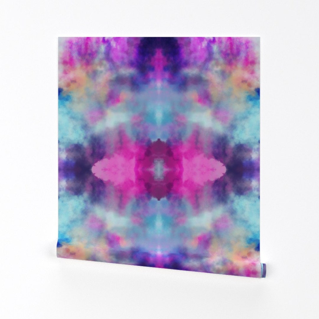 Purple Wallpaper Dream Three by Beththompsonart Purple Blue Pink Custom ...
