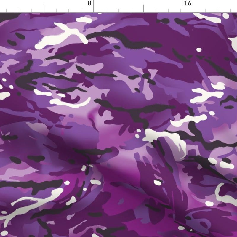 Purple Camouflage - Etsy