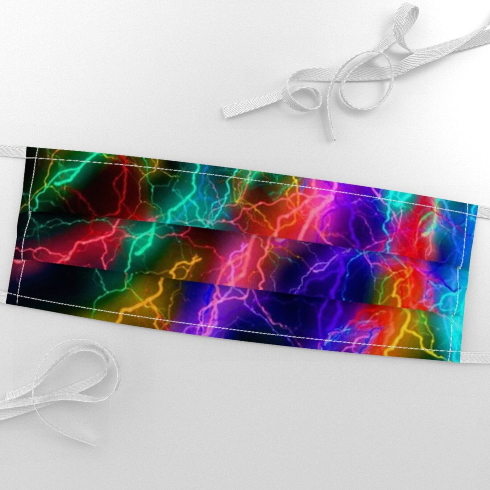 Colorful Electricity Fabric Lightning by Lizziebdesigns | Etsy