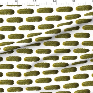 Pickle Fabric Big Pickles by Sufficiency Pickle Cotton Fabric by the ...