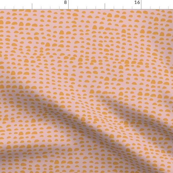 Orange Pink Fabric - Etsy