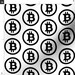 Bitcoin Fabric Bitcoin Symbol // Large by Thinlinetextiles Bitcoin ...