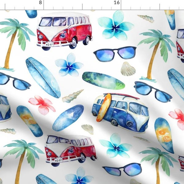 Surfing Fabric - Etsy