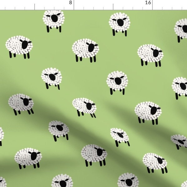 Sheep Fabric - Etsy