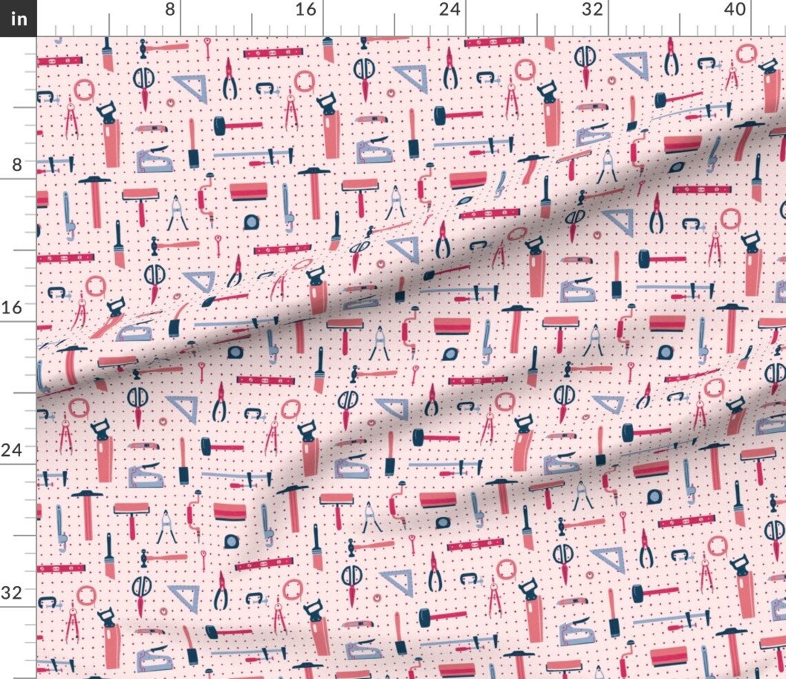 Workshop Fabric Studio Pegboard by Caleb Luke Lin Artist - Etsy