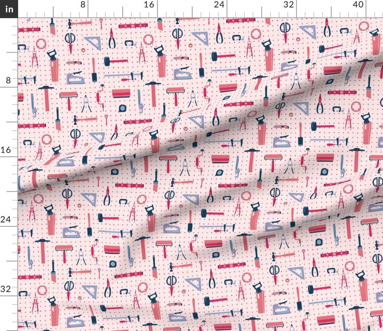 Workshop Fabric Studio Pegboard by Caleb Luke Lin Artist - Etsy