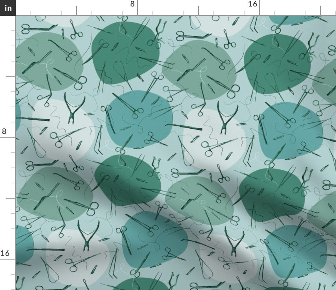 Surgery Fabric Surgical Instruments on Mint by Hodgepodgebricolage ...