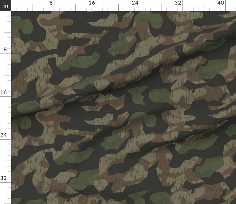 Splinter Camo Fabric Splinter A Experimental Carbon | Etsy