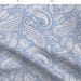 Pale Blue Paisley Fabric - Small Paisley Positivity Light Blue White by ...