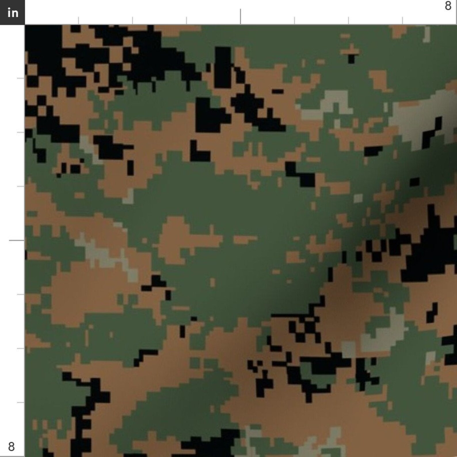 Camouflage Fabric Digital Woodland Camo by Ricraynor | Etsy