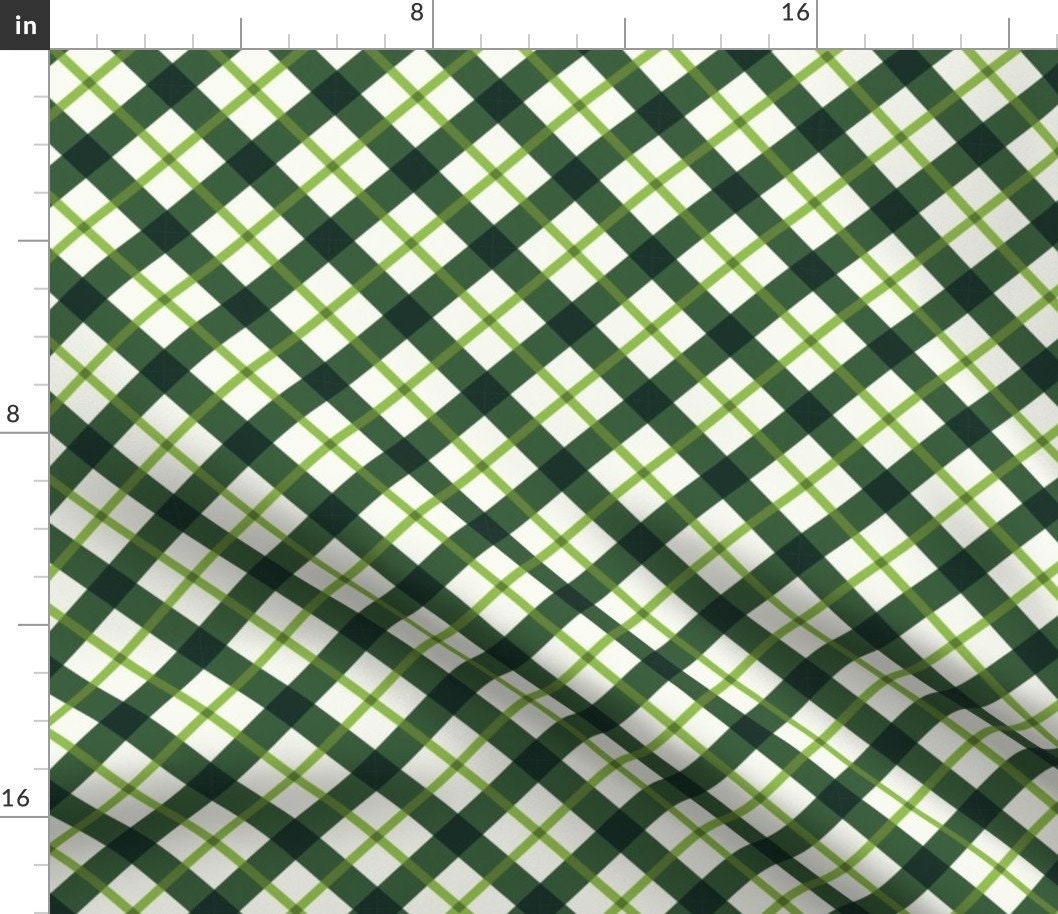 Green Plaid Pattern