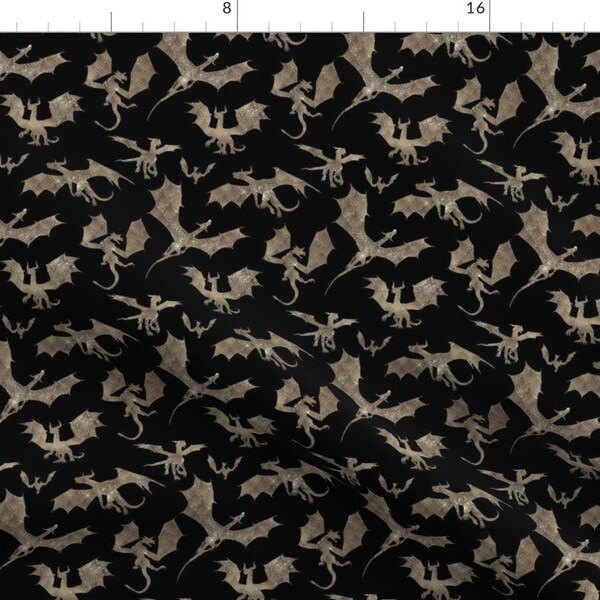 Mythical Creatures Fabric - Etsy
