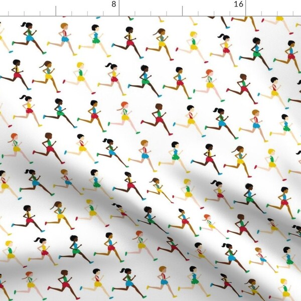 Marathon Run Fabric - Etsy