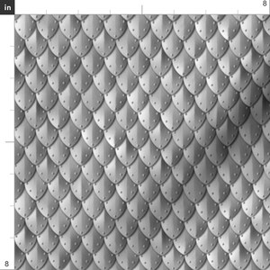 Armor Fabric Riveted Scales Armor Silver by Wickedrefined Medieval ...