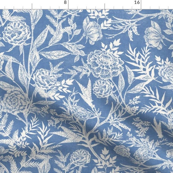Floral Toile - Etsy