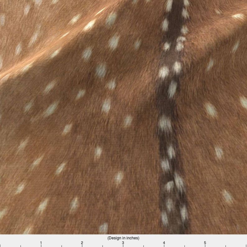 Fawn Fabric Deer Hide Fabric By Willowlanetextiles Fawn | Etsy