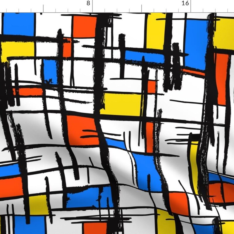 Primary Color Fabric - Etsy