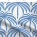 Palm Trees Upholstery Fabric- Palm Springs by Vivdesign - Blue and ...