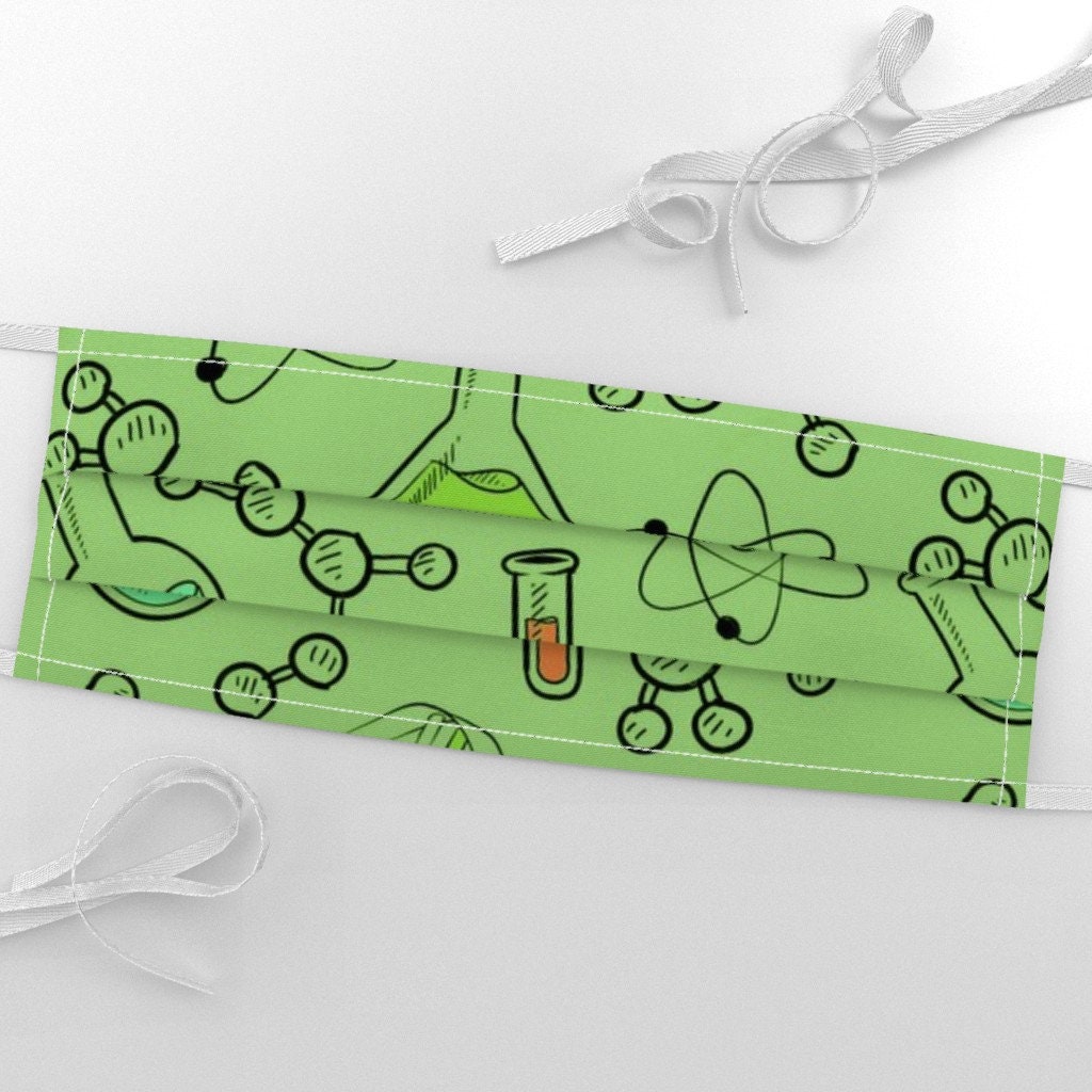 Science Fabric Science Lab by New Earth Baby Science Atom | Etsy