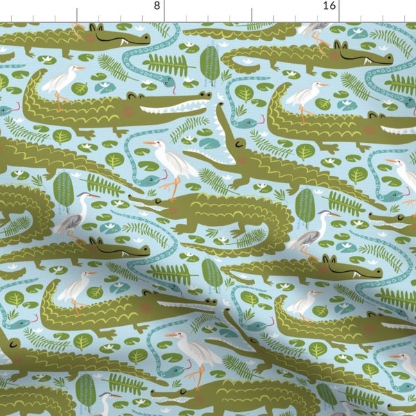 Alligator Fabric - Etsy