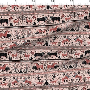 Greek Art Fabric Greek Mythical Beasts by Melaniegowprint Greek Art ...