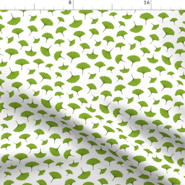 Ginkgo Leaf Fabric - Etsy