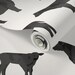 Angus Wallpaper - Black Angus Fabric Cattle by Petfriendly - Black ...