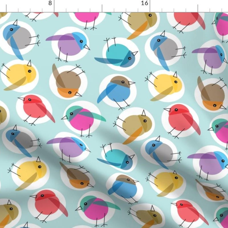 Polka Dot Bird - Etsy