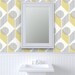 Abstract Wallpaper Dots Tables Vintage Pale Yellow by - Etsy
