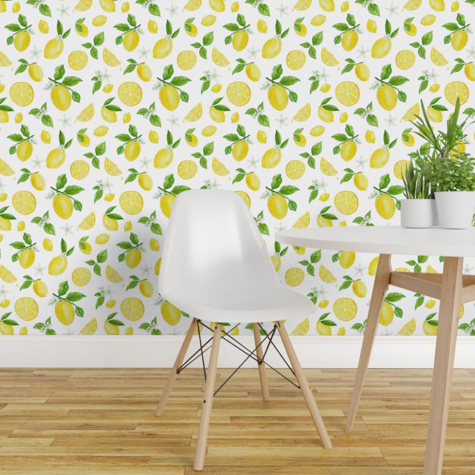 Lemons Wallpaper - Lemons in Watercolor by Heather Anderson - Lemons ...