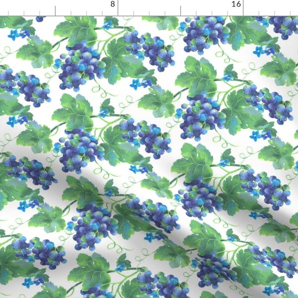 Grapes Fabric - Etsy