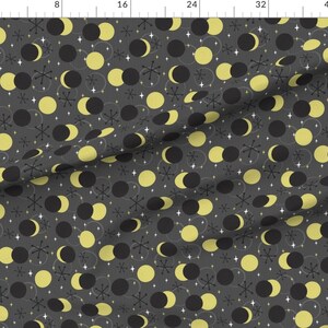 Solar Lunar Eclipse Fabric Eclipse Century by Robyriker Sun Moon Star ...